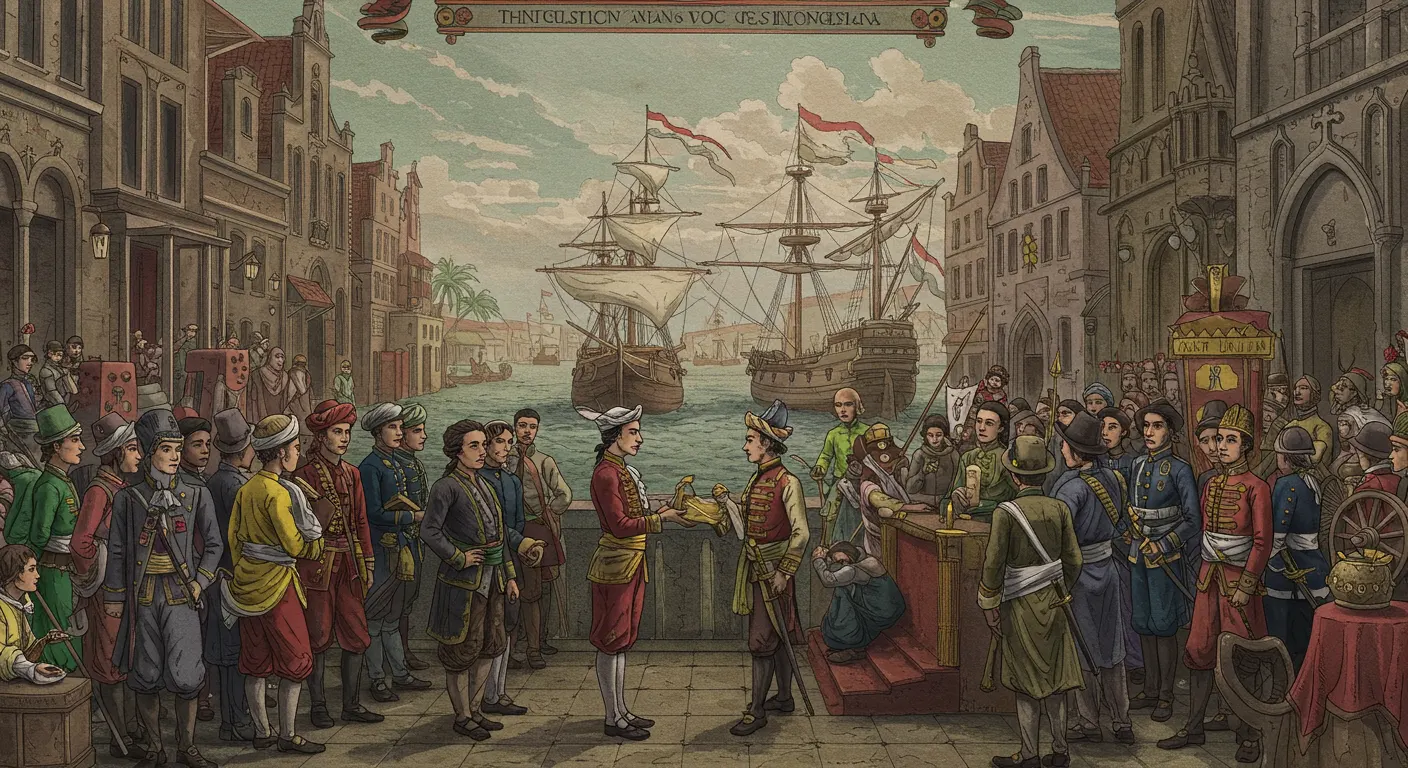 Runtuhnya VOC dan Awal Pemerintahan Kolonial Belanda di Indonesia